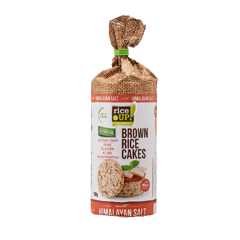 Rice Up Brown Rice Cakes Himalayan Salt 120gm – The Fresh Market