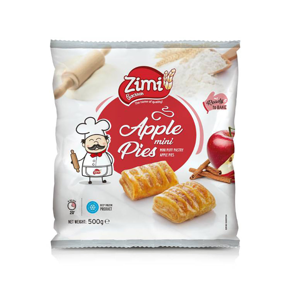 Buy Zimi Puff Pastry Apple Mini Pies 500G - Shop On The Fresh Market UAE