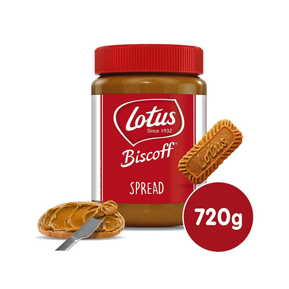 Buy Lotus Biscoff Spread Smooth 720G - Shop On The Fresh Market UAE