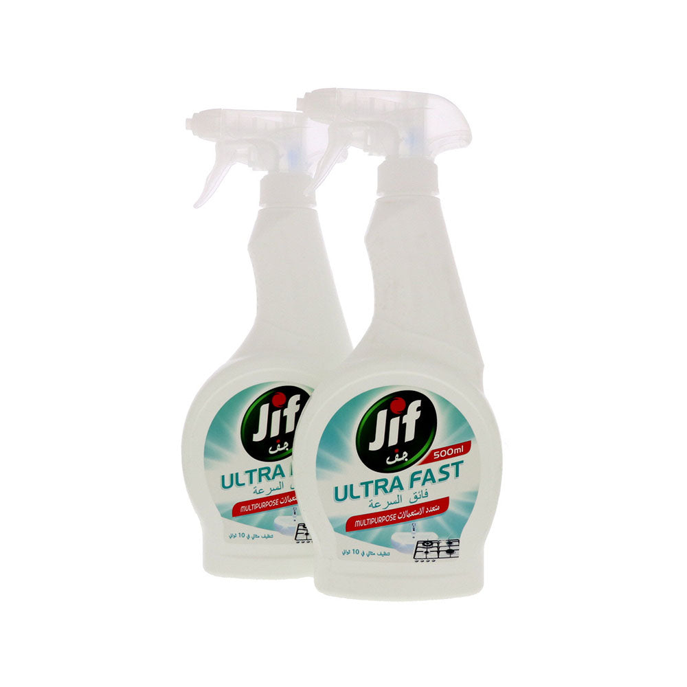Buy -Jif Ultra Fast Multipurpose Spray 500mlx2 @S.Price On The Fresh Market