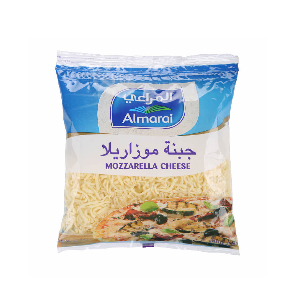 Buy Almarai Mozzarella Shredded 500gm - Shop On The Fresh Market UAE