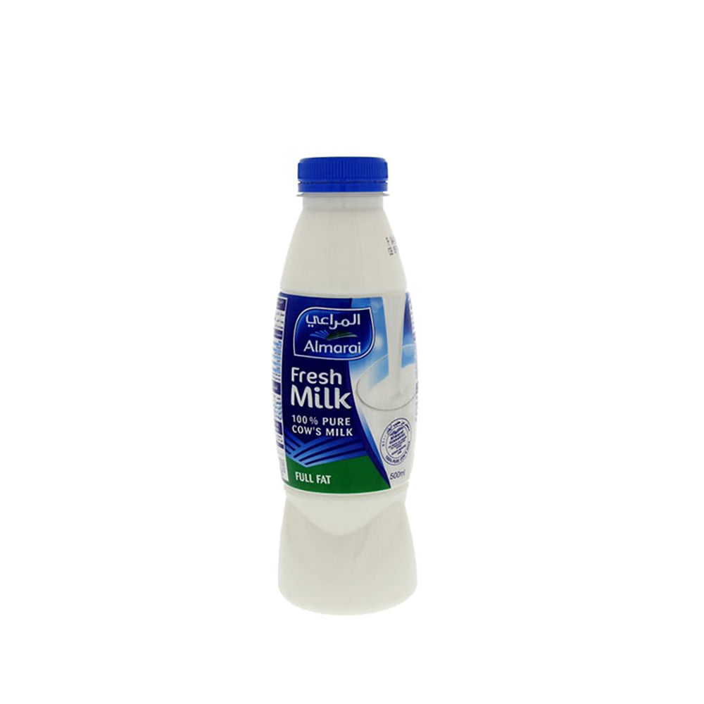 Buy Almarai Fresh Milk Full Fat PET 500ml - Shop On The Fresh Market UAE