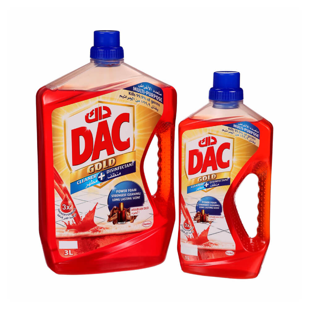 Buy -DAC Disinfectant Gold Oud 3L+1L Free On The Fresh Market