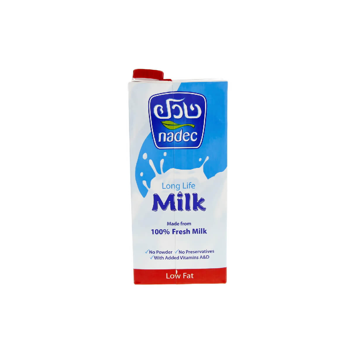 Nadec Low Fat Long Life Milk 1L – The Fresh Market