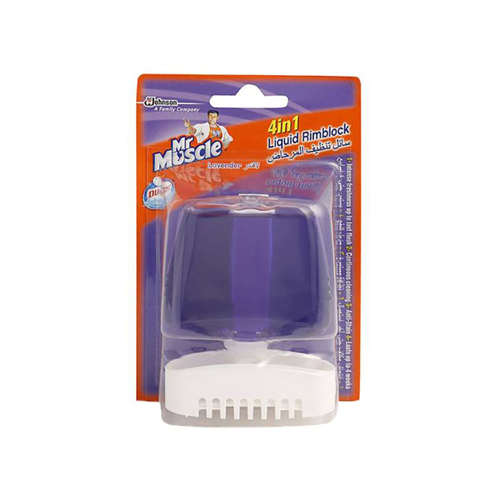 Buy -Mr. Muscle Liquid Rim Block Floral 55ml On The Fresh Market