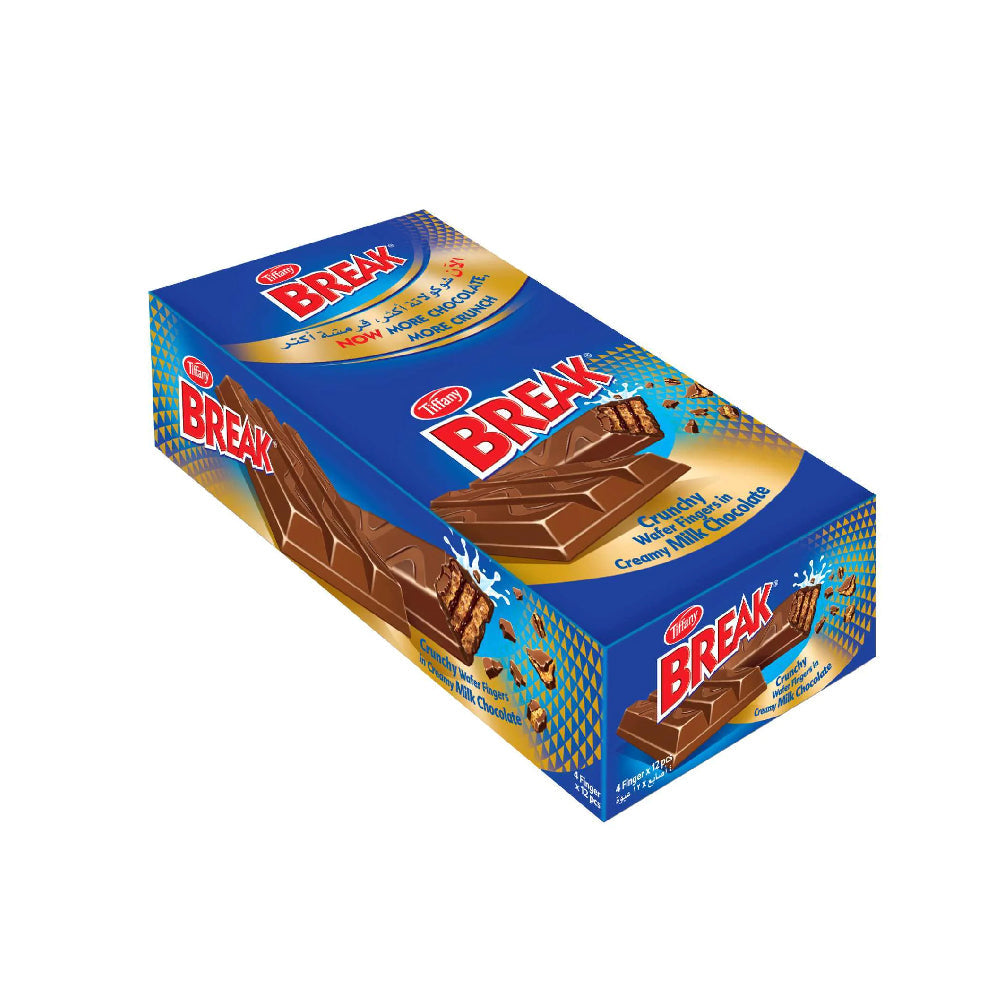 Tiffany Break Wafer Finger Chocolate 12x29gm – The Fresh Market