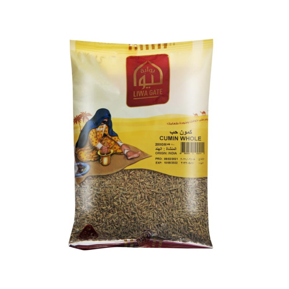 Liwa Gate Cumin Whole 200gm – The Fresh Market