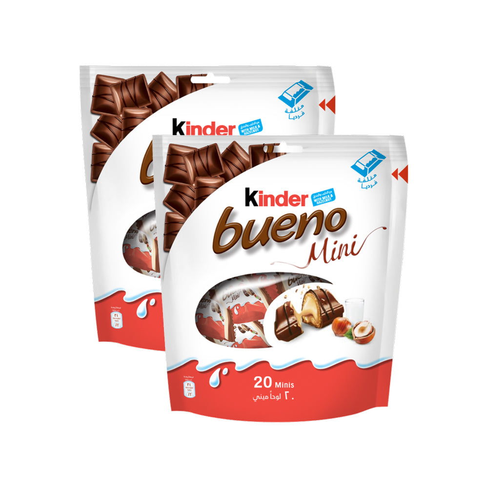 Buy Kinder Bueno Mini Chocolate T20 108Gx2's - Shop On The Fresh Market UAE