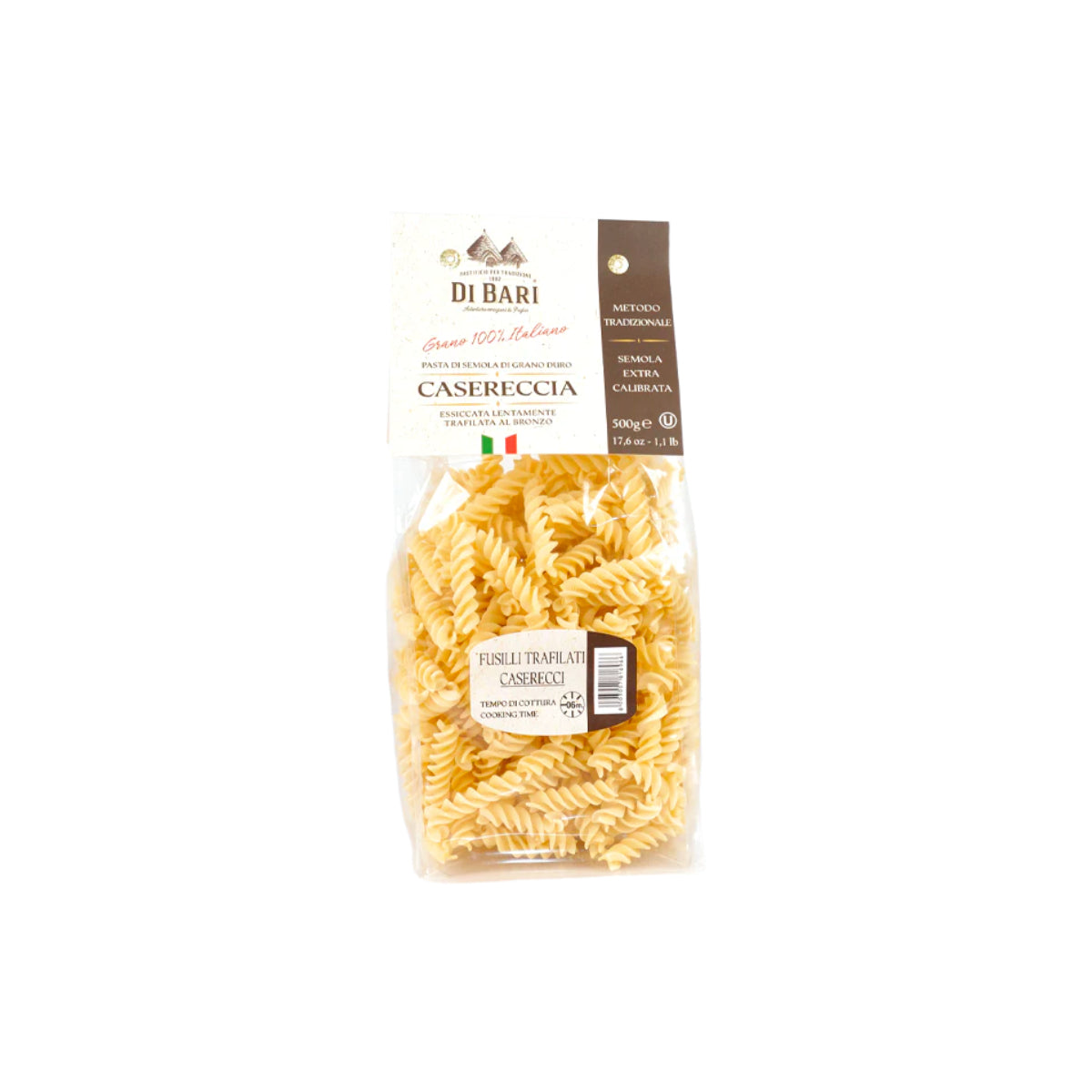 Di Bari Fusilli Trafilati Caserecci Italian Pasta 500g – The Fresh Market