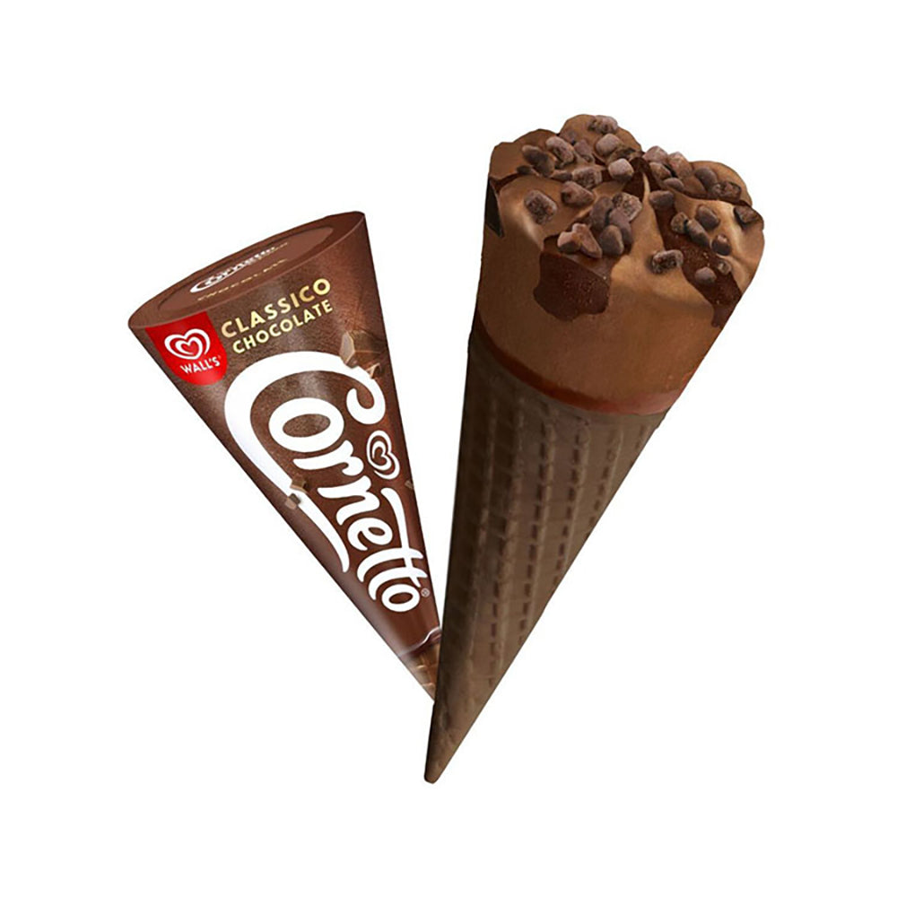 Buy Cornetto Ice Cream Cone Classico Chocolate 125ml - Shop On The ...